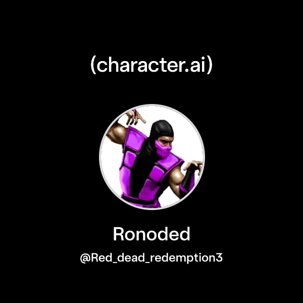 Ronoded (@Red_dead_redemption3) | character.ai | AI Chat, Reimagined ...