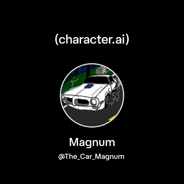 Magnum (@The_Car_Magnum) | character.ai | AI Chat, Reimagined–Your ...