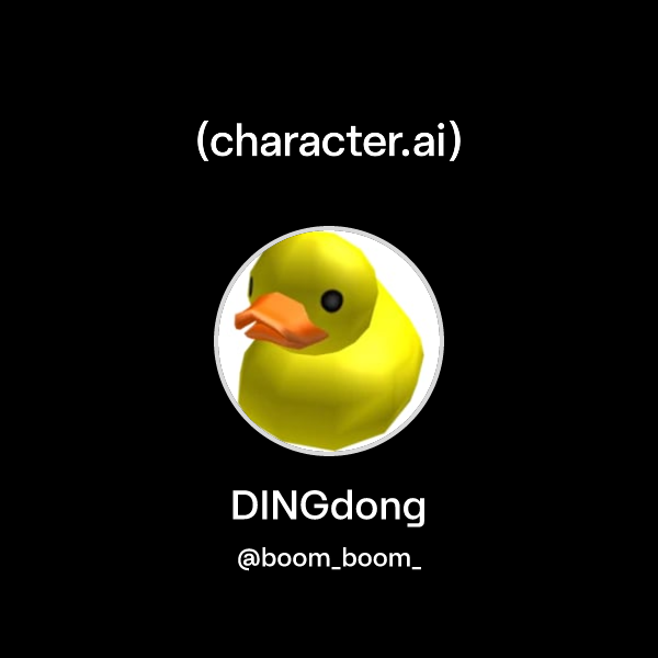 DINGdong (@boom_boom_) | character.ai | Personalized AI for every ...