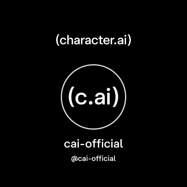 cai-official (@cai-official) | character.ai | AI Chat, Reimagined–Your ...