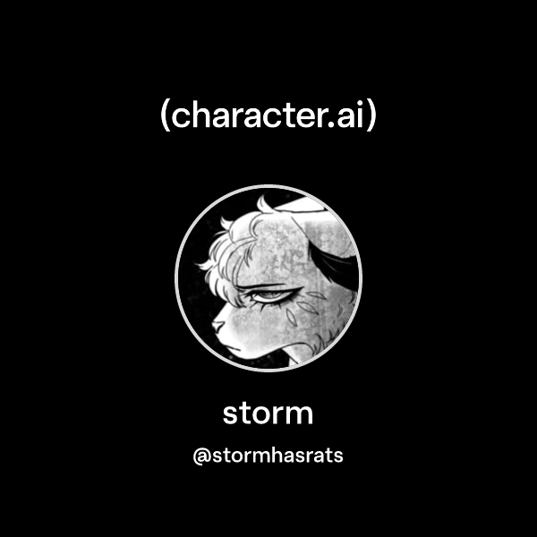 storm (@stormhasrats) | character.ai | AI Chat, Reimagined–Your Words ...
