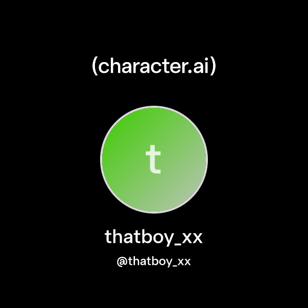 thatboy_xx (@thatboy_xx) | character.ai | AI Chat, Reimagined–Your Words. Your World.